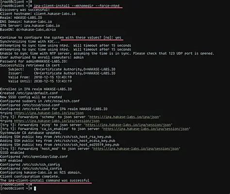 How To Install FreeIPA Client On CentOS