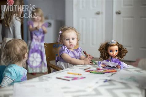 Princess Sofia Party Life Lessons From A Little Princess