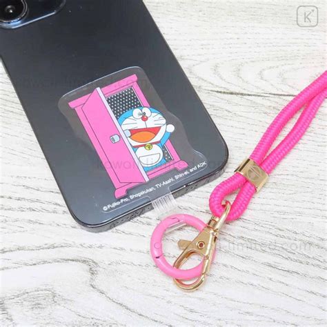 Japan Doraemon Glitter Multi Ring Plus With Shoulder Strap Doraemon Anywhere Door Kawaii