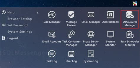 sqlmessenger user manual datasource management