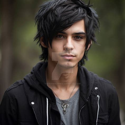 Emo Guy Portrait Hd Digital Art By Sorayascorner On Deviantart