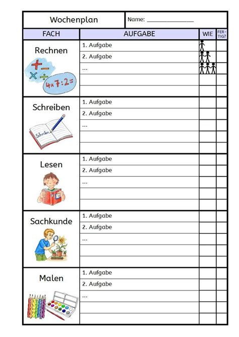 Wochenplan Eulenpost