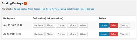 Updraftplus Backup Plugin Backup Wordpress With Ease