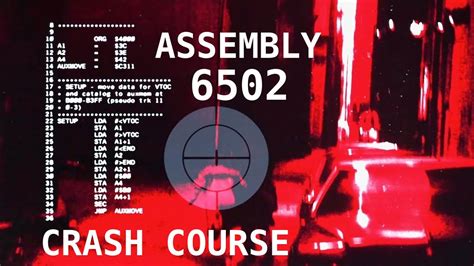 6502 Assembly Programming Crash Course Youtube