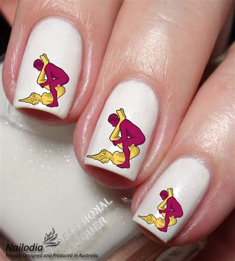 Sex Position Nail Art Decal Sticker Etsy