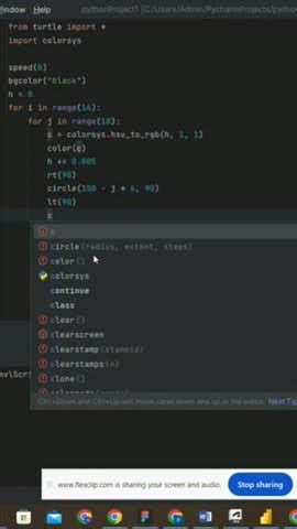 Amazing Flower Design Using Python Turtle Python Coding Pythonprogramming YouTube