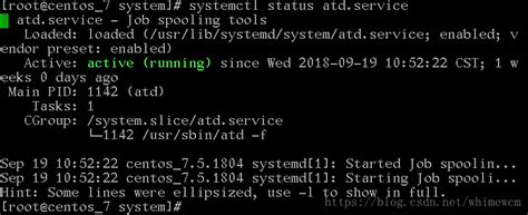 通过 systemctl 管理服务 唤醒 cups csdn博客