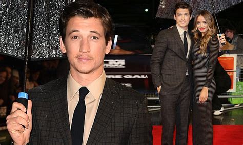 Miles Teller Cuts A Dapper Figure As He Attends Whiplash Premiere