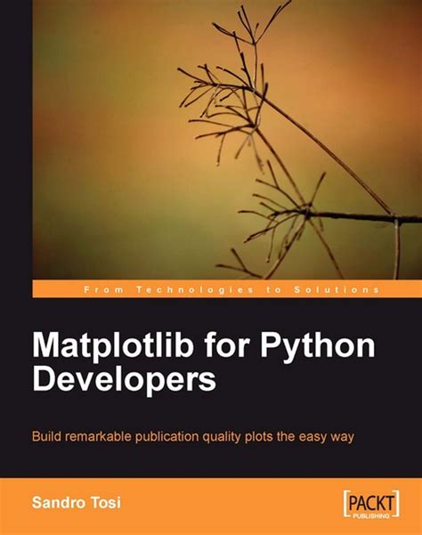 Matplotlib For Python Developers Ebook By Sandro Tosi Epub Rakuten