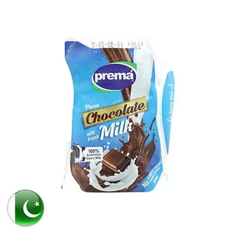 Prema Pure Chocolate Milk 180ml Greenvalley Lahore