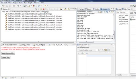 Omphello Demo Can Compiled But Not Work Processors Forum Processors Ti E2e Support Forums
