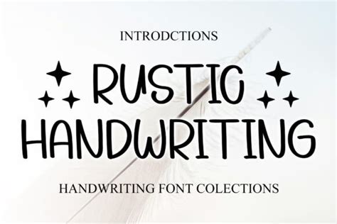 Rustic Handwriting Font Fonts Free Downloads