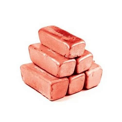 Pure Copper Ingot At ₹ 425kilogram Pure Copper Ingot In Jamnagar