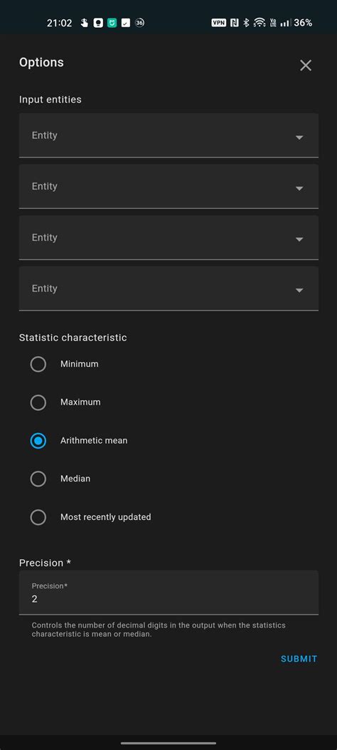 Minmax Helper Options On Android App · Issue 13280 · Home Assistant
