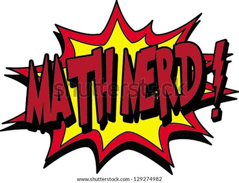 Math Nerd Stock Vector Royalty Free 129274982 Shutterstock