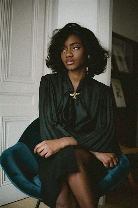 Black Feminine Suit Black Woman Vintage Fashion Vintage Black Women