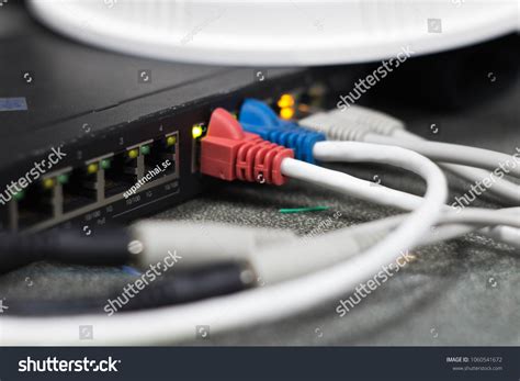 Network Switch Front Panel Portsinformation Technology Stock Photo Shutterstock