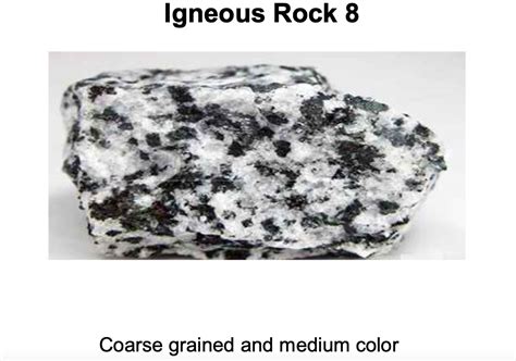 Solved Igneous Rock 1 Dark Fine Grained Igneous Rock 2