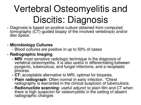 Discitis And Osteomyelitis In Sickle Cell Disease