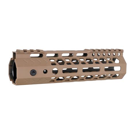 Ohhunt® Ar15 Lightweight Slim M Lok Handguard With Steel Barrel Nut