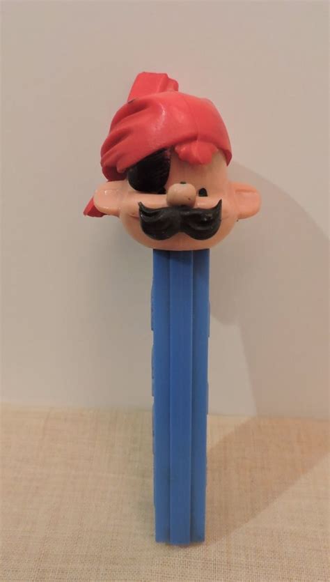 Vintage Pez Pirate Original Old Pez Candy Dispenser Exc No Feet Pez Pal Antique Price Guide
