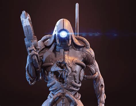 Mass Effect Legion 3d Model By Goldenriveth02