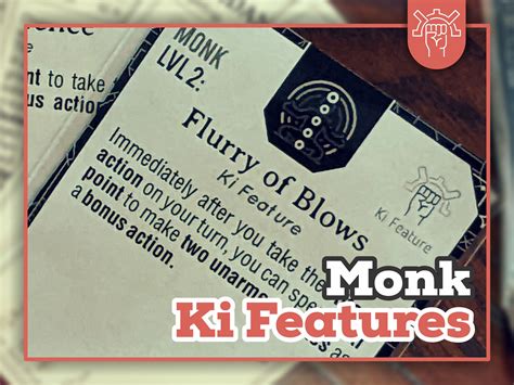 Monk Ki Features For Dnd 5e Form Fillable Pdfs Included Dungeons And Dragons Dandd