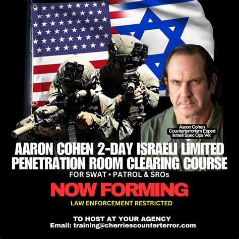 Cherries Aaron Cohen Training And Gear For Counterterrorism Readiness