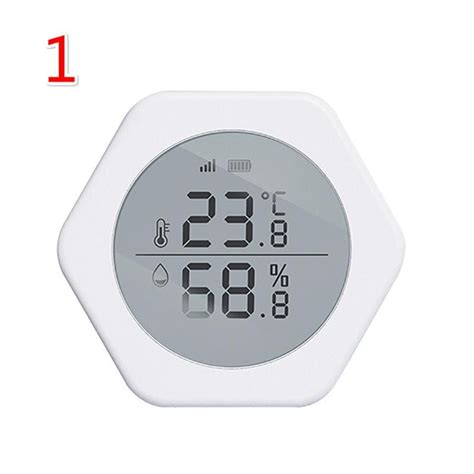 Zigbee Wifi Temperatureandhumidity Sensor With Lcd S Grandado