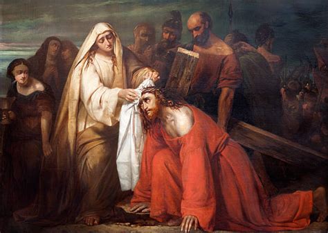 Saint Veronica An Easter T The Looking Glass