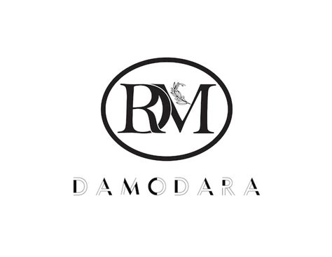 Le Logo De Rdm Vecteur Premium