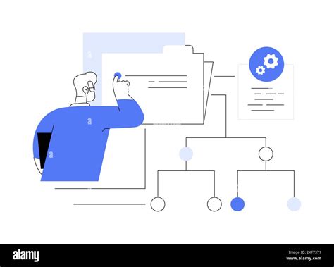 Information Architecture Abstract Concept Vector Illustration Stock