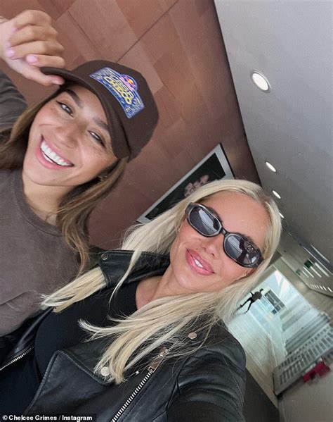 Chelcee Grimes Shares Loved Up Snaps With New Girlfriend And She Looks