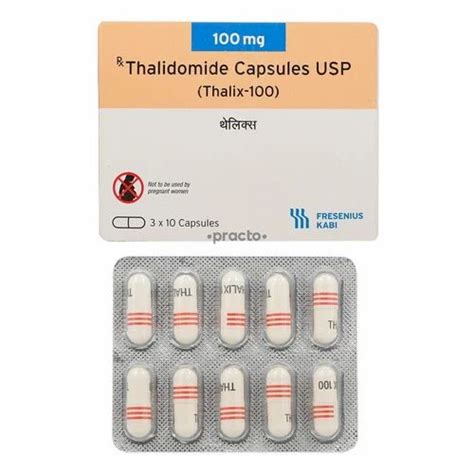 Thalidomide Capsules Usp At ₹ 499 Pack Thalidomide Capsule In Nagpur Id 2854642284588