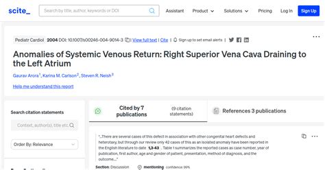 Anomalies Of Systemic Venous Return Right Superior Vena Cava Draining