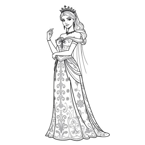 39 Best Princess Coloring Pages Free Printable Pdfs