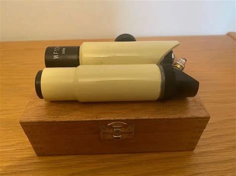 Wooden Cased Crack Detection Field Inspection Testing Microscope £10 00