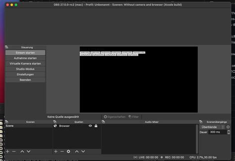 Crash On UI Reset With Broken Docks MacOS Issue Obsproject Obs Studio GitHub
