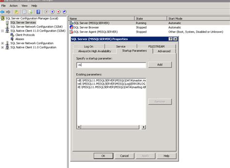 how to gain access to a sql instance when admins locked out cris