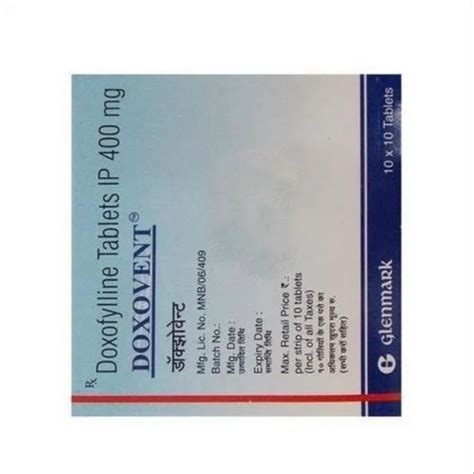 400mg Doxofylline Tablets Ip At Best Price In Nagpur By Ss Enterprises Id 2851791820848