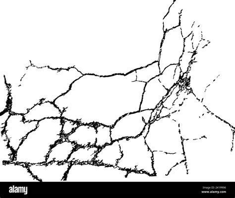 Crack In The Wall Grunge Vector Background Stock Vector Image And Art Alamy