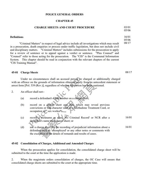Charge Sheet Template Free Sheet Templates
