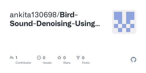 Github Ankita130698bird Sound Denoising Using Residual Blocks In A U Net Architecture