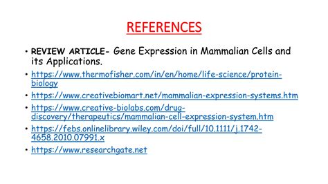 Mammalian Cell Expression System Strong Promoters Pptx