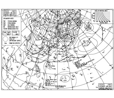 Surface Analysis Mslp 500mb China Japan Korea Philippines