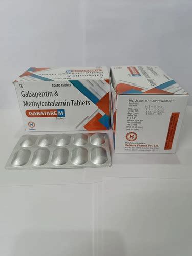 Gabapentin Methylcobalamin Tablets Medicine Grade Prescription Required For Hospital And