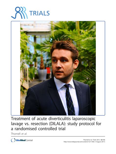 Pdf Treatment Of Acute Diverticulitis Laparoscopic Lavage Vs