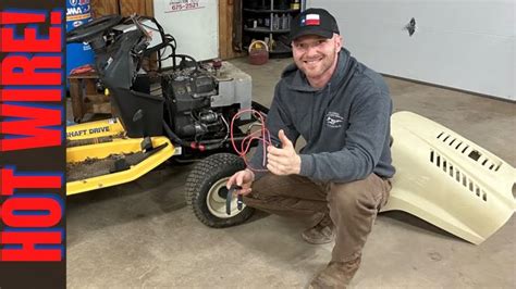 Hot Wire A Lawn Mower And Bypass All Safety Switches Youtube Mower