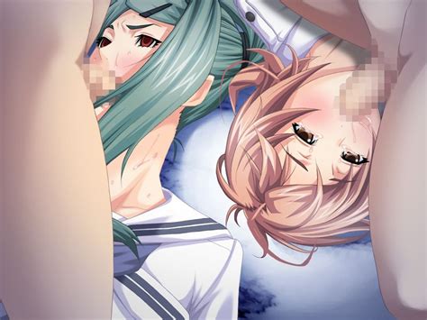 Rule 34 Blowjob Brown Eyes Corrupted Corruption Game Cg Gentle Sasaki Green Hair Hayami Arisu