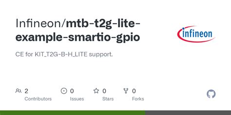Github Infineonmtb T2g Lite Example Smartio Gpio Ce For Kitt2g B H